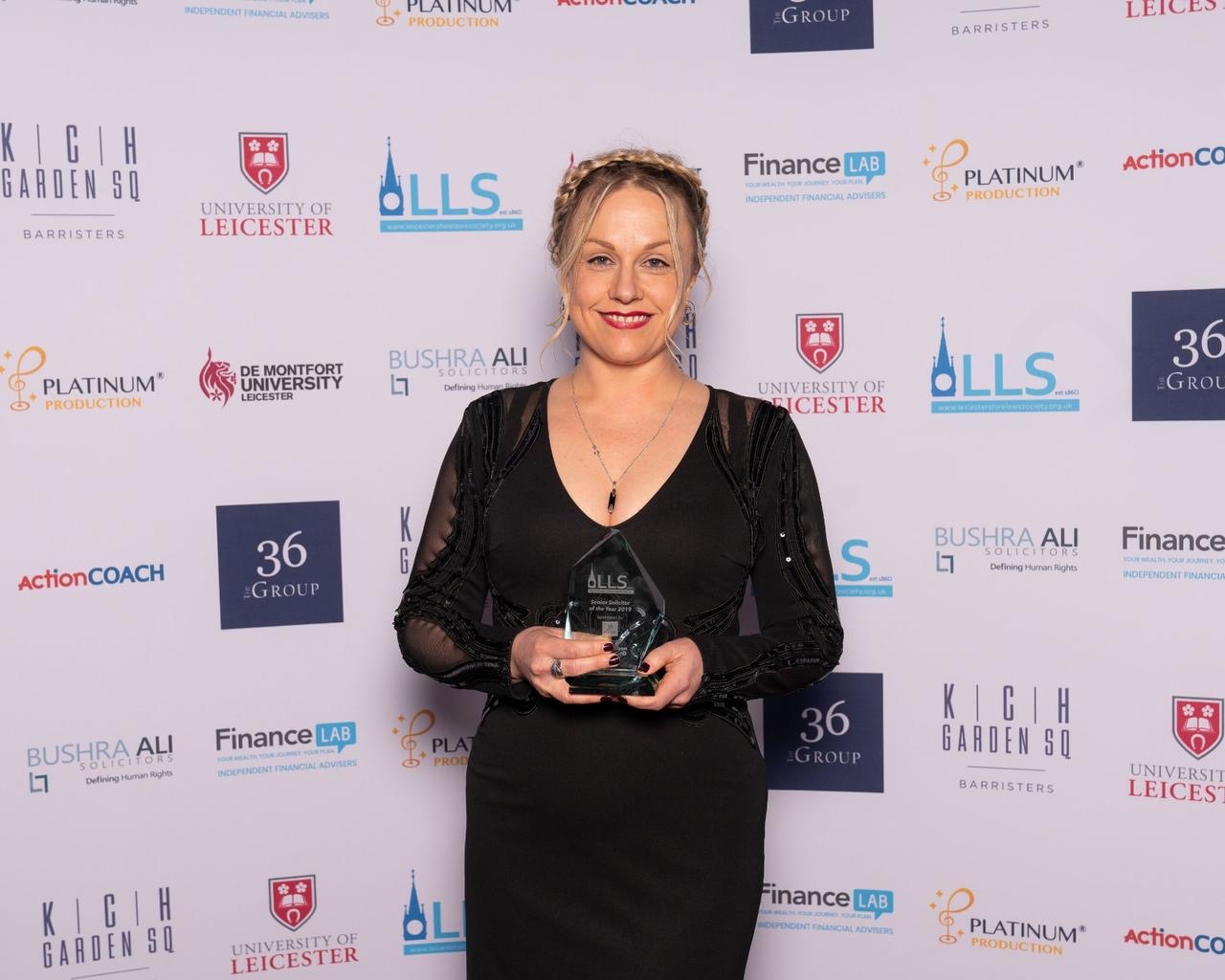 Isabel Wilson wins Senior Solicitor of the Year at LLS Awards